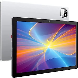 MODERNESS Tablet 10.1 Inch Android 12 Quad Core 32GB ROM 1280x800 IPS Display 5000mAh Tablets PC Silver
