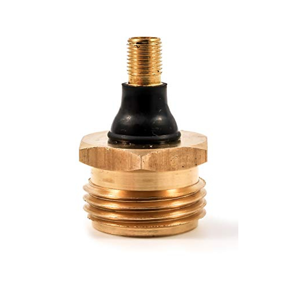 Camco RV Brass Blow Out Plug | Helps Clear Your RV's Water Lines During Winterization and Dewinterization (36153)