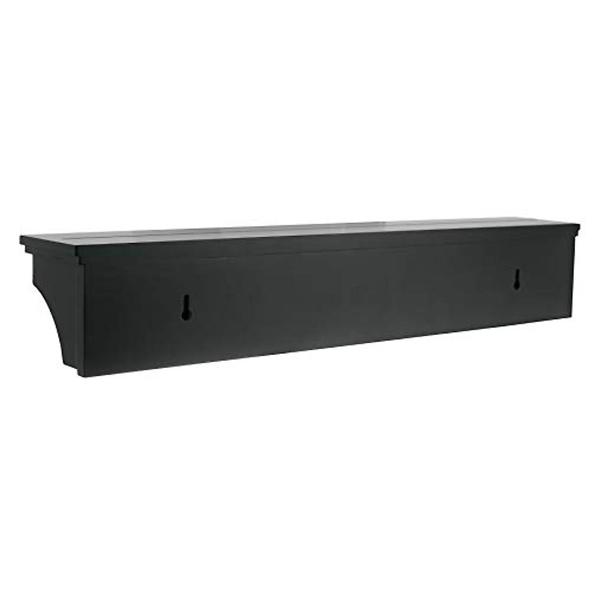Kiera Grace Contemporary Floating-Shelves, Black