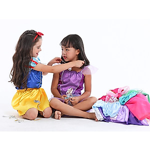 VGOFUN Princess Dresses for Girls - Dress up Clothes for Toddler Girl Pretend Play Gift for 3-6 Year Halloween Christmas Birthday