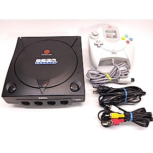 Sega Dreamcast System - Video Game Console (Black Sega Sports Edition) (Renewed)