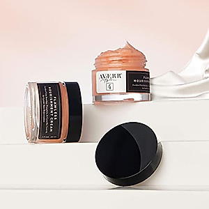 Averr Aglow Flawless Nourishment Cream, Facial Moisturizer Skin Care Cream, Hydrated Oil Balance, Natural Solution, Daily Face Dry Skin Body Treatment