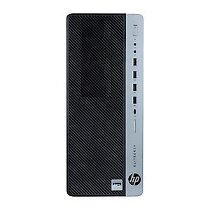 HP EliteDesk 800 G3 Desktop Computer | Workstation PC | Quad Core Intel i7 (4.2GHz Turbo) | 32GB DDR4 RAM | 500GB SSD Solid State + 4TB HDD | WiFi-5G + Bluetooth | Win10 Pro | 800G3 Tower (Renewed)