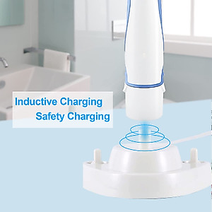 for Philips Electric Toothbrush Replacement Charger, Inductive Charging Base Compatible with Phillips Sonic Care Electric Toothbrush,HX3000/HX6000/HX9000 with 3ft Power Cord, Waterproof IPX7