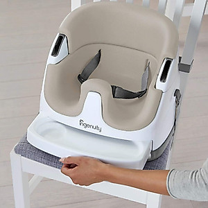 Ingenuity Baby Base 2-in-1 Seat - Cashmere - Booster Feeding Seat