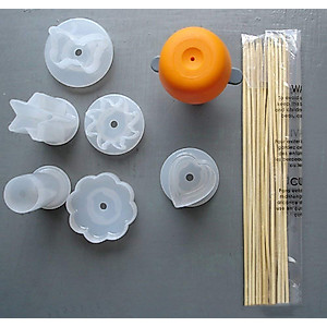 Creative Plastic Cake Cookie Vegetable Fruit Shape Cutter Slicer Veggie Mold Set/Fruit and Vegetable Shape Cutter-Fruit Decorating Tools-Fruit Slicer Set-Pop Chef Fruit Cutter-Cookie DIY Decorating to