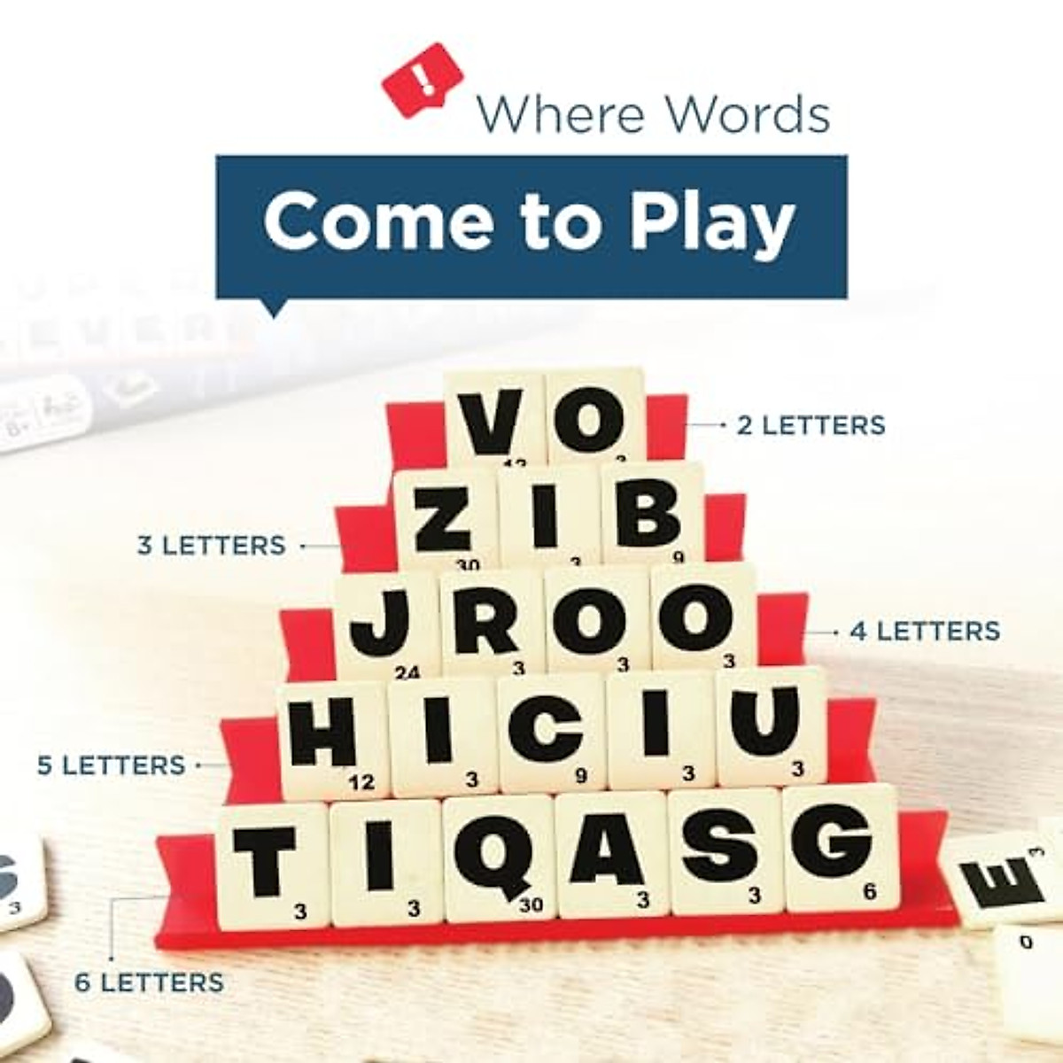 Dabble Word Game - Enhances Memory, Spelling, and Vocabulary for All Ages - Award-Winning, Engaging, Educational Entertainment for Kids, Families, and Seniors, 2-4 Players, Ages 8+