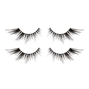 i-ENVY 2 Pairs False Eyelashes Feline Vibe Cat and Fox Eye Lifting Look, Dramatic Lashes (02)