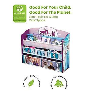 Delta Children Deluxe Toy and Book Organizer, Disney Frozen II