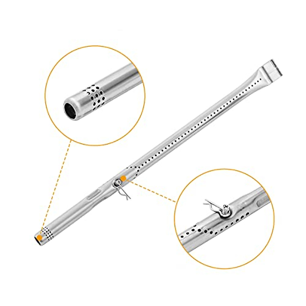 SafBbcue 463344116 463343819 Replacement Parts Kit for Charbroil Advantage 463371116 466344116 Performance 463280019 463370719 Heat Plates G359-0003-W1 Cooking Grates G430-0016-W1
