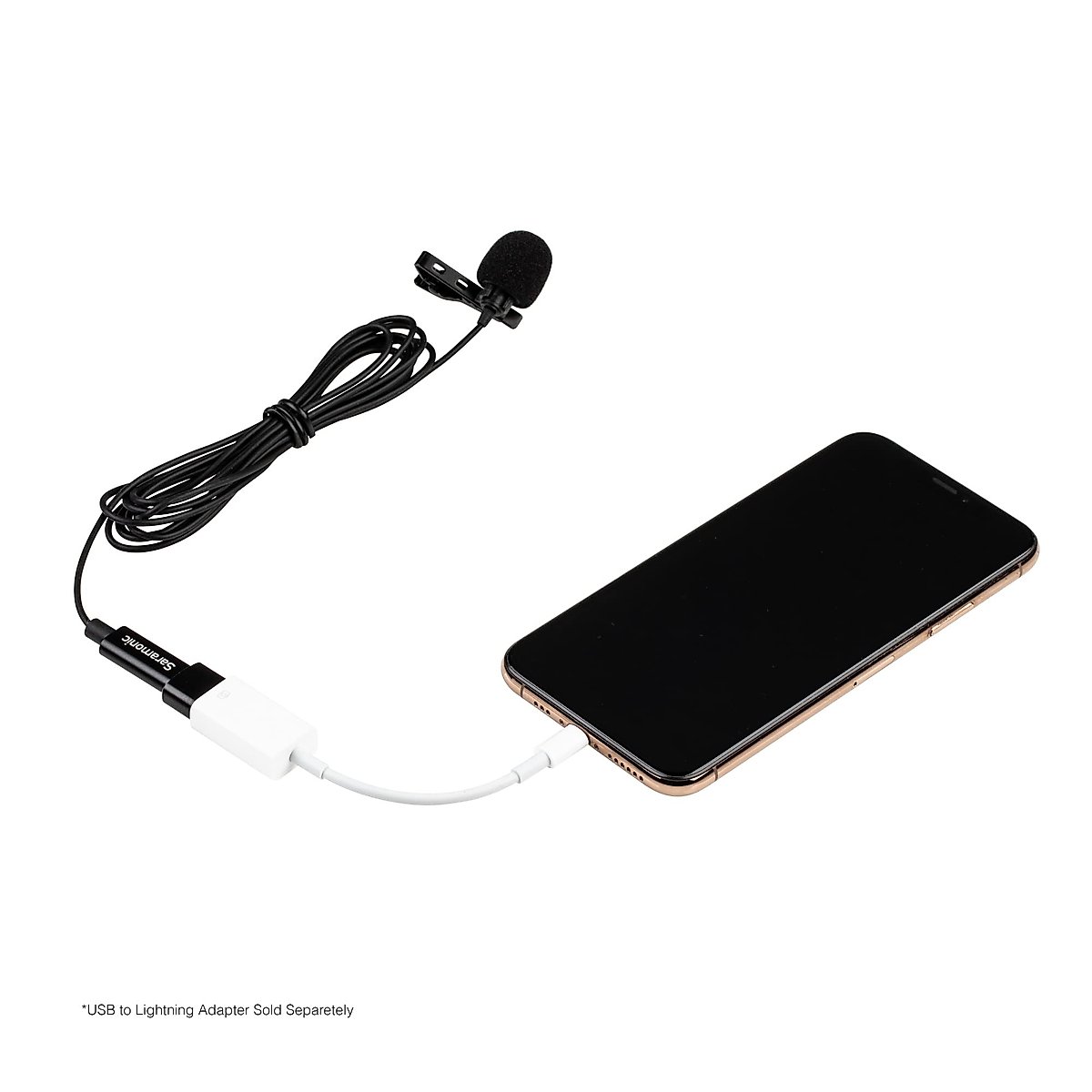 Saramonic LavMicro-U Professional Lavalier Microphone for iPhone 15, Android & iPad with USB-C & Computers with USB or USB-C with 6.6' Cable for Vlogging, Interviews, YouTube, TikTok, Live Streaming