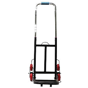 MTYLX Hand Pull Heavy Cart,Folding Trolley Climbing Stair Cart Luggage Trolley Handling Trailer Pull Goods Portable Grocery Cart Suitable for Many Road Surfaces for Luggage, Travel, Auto, Moving and