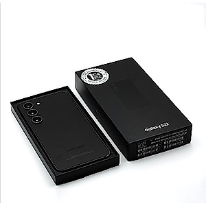 SAMSUNG Galaxy S23 5G (SM-S911B/DS) Dual SIM 256GB/ 8GB RAM, GSM Unlocked International Version - Phantom Black