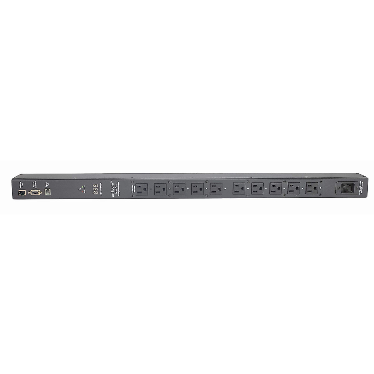Synaccess NP-10DU Remote Switched PDU. UL-STD TUV Listed. Made and Supported by Synaccess Networks in US.