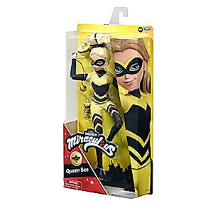 Miraculous Ladybug Queen Bee 10.5" Fashion Doll with Accessories and Pollen Kwami by Playmates Toys
