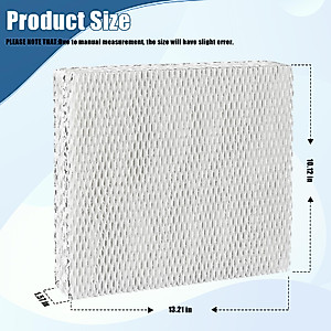 Alocs 45 Water Panel Humidifier Filter Replacement for Aprilaire 400, 400A, 400M Whole House Humidifiers, Furnace Humidifier Filter (2 Pack)