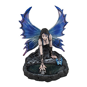 Nemesis Now Immortal Flight Fairy Figurine, Blue, 18.4cm