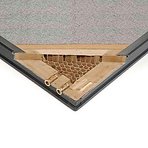 Global Industrial 60-1/4"W x 42" H Freestanding Office Partition Panel, Gray