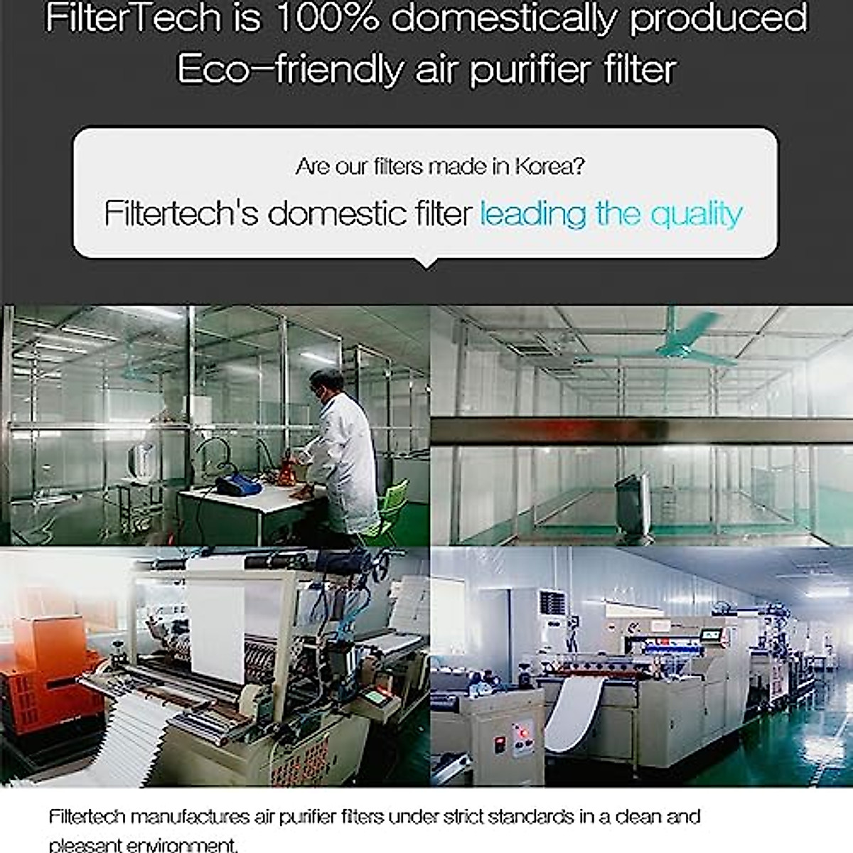 Filtertech 300/300S Replacement Filter Set for Coway Airmega 300/300S Air Purifier, 2xTrue Hepa 2xActive Carbon 4xMedium Filter 12xNon-Woven Filter 1 Year Set