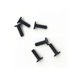 5 PCS Replacement Part Screws for Playstation 4 PS4 Controller (Black)