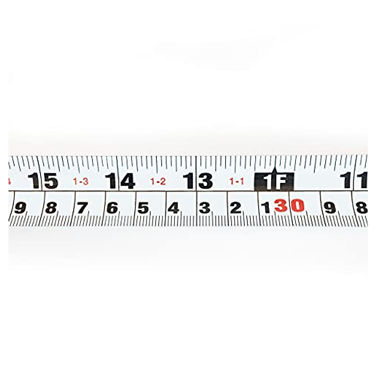 PERFECT MEASURING TAPE Left Handed Tape Measure with Right-to-Left Read - Measurement Reading Made Easy - Steel Hi-Visibility Orange Tape Measure 25ft/7.5m (Model RL-02)