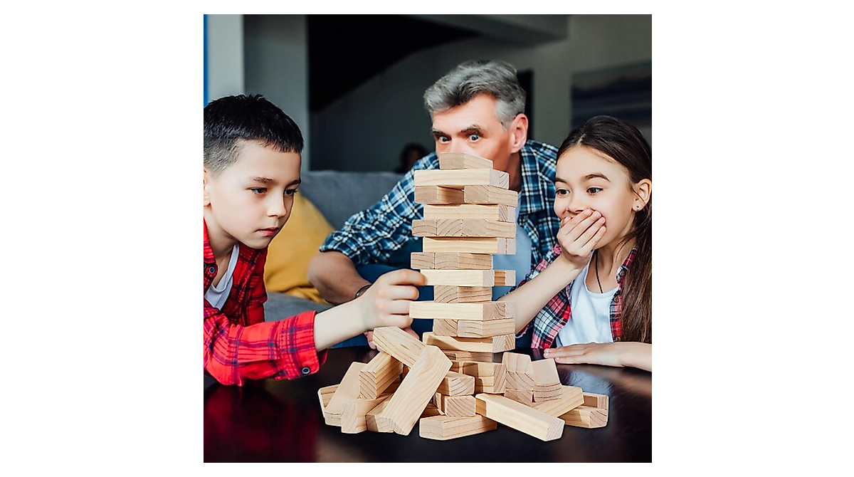 Aivalas Giant Timber Blocks - Fun Indoor/Outdoor Game