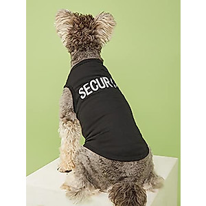 4 Packs Boy Dog Shirts Small Dog Boy Clothes Tshirts for Puppy Boys Male Black Dog Clothes for Small Dogs Boy