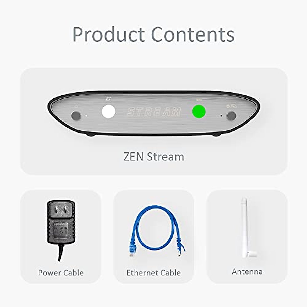 iFi Zen Stream – Network Audio Transport – Inputs: Ethernet/Wi-Fi/USB - Outputs: USB/SPDIF