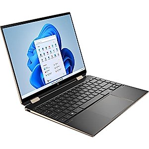 HP 2022 Spectre 2-in-1 Laptop 13.5" 3K2K OLED Touchscreen EVO 11th Intel Core i7-1195G7 Iris Xe Graphics 16GB DDR4 1TB SSD Wi-Fi 6 Thunderbolt 4 Backlit KB w/ FP and Pen Windows 11 Pro w/RATZK 32GB