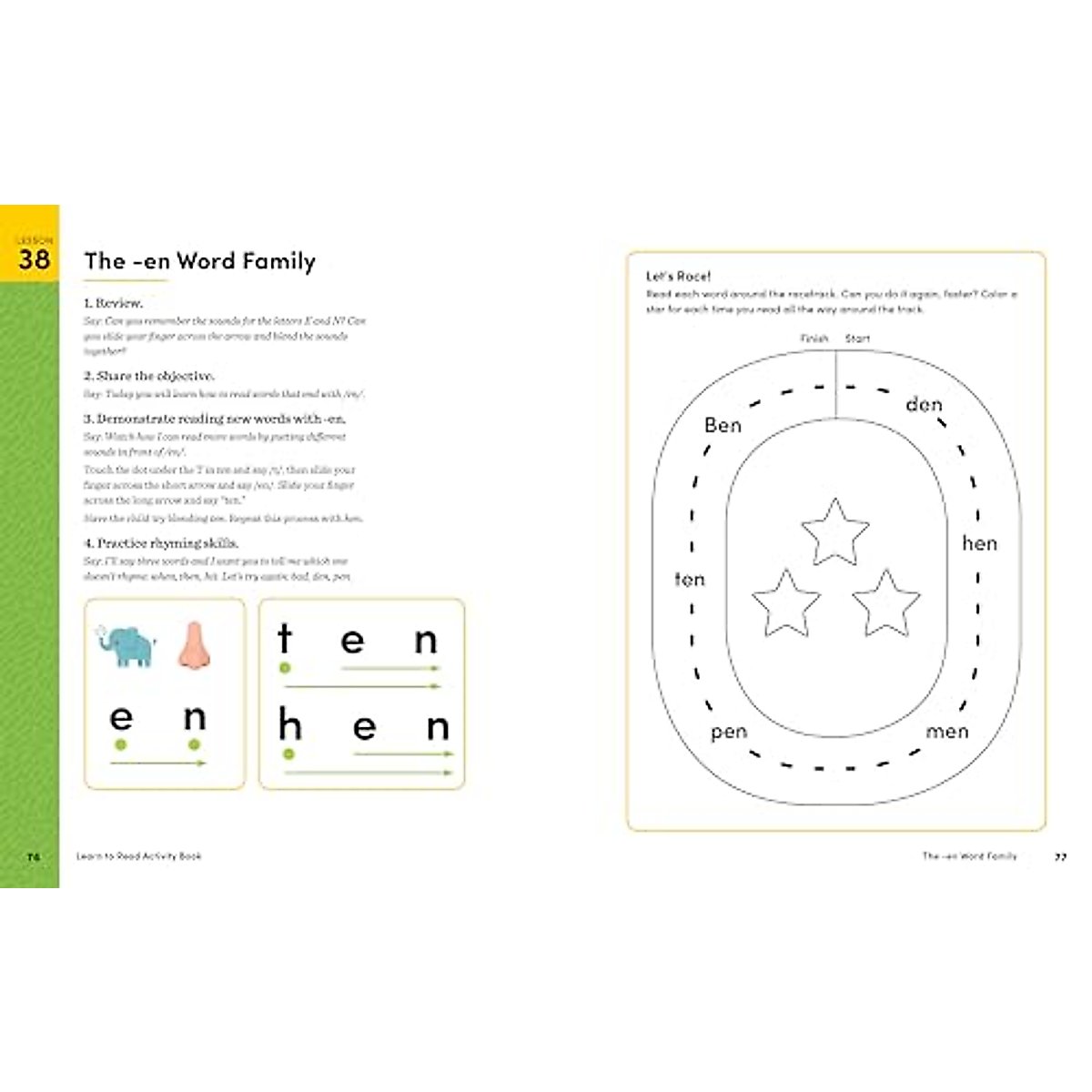 Learn to Read Activity Book: 101 Fun Phonics Lessons to Teach Your Child to Read