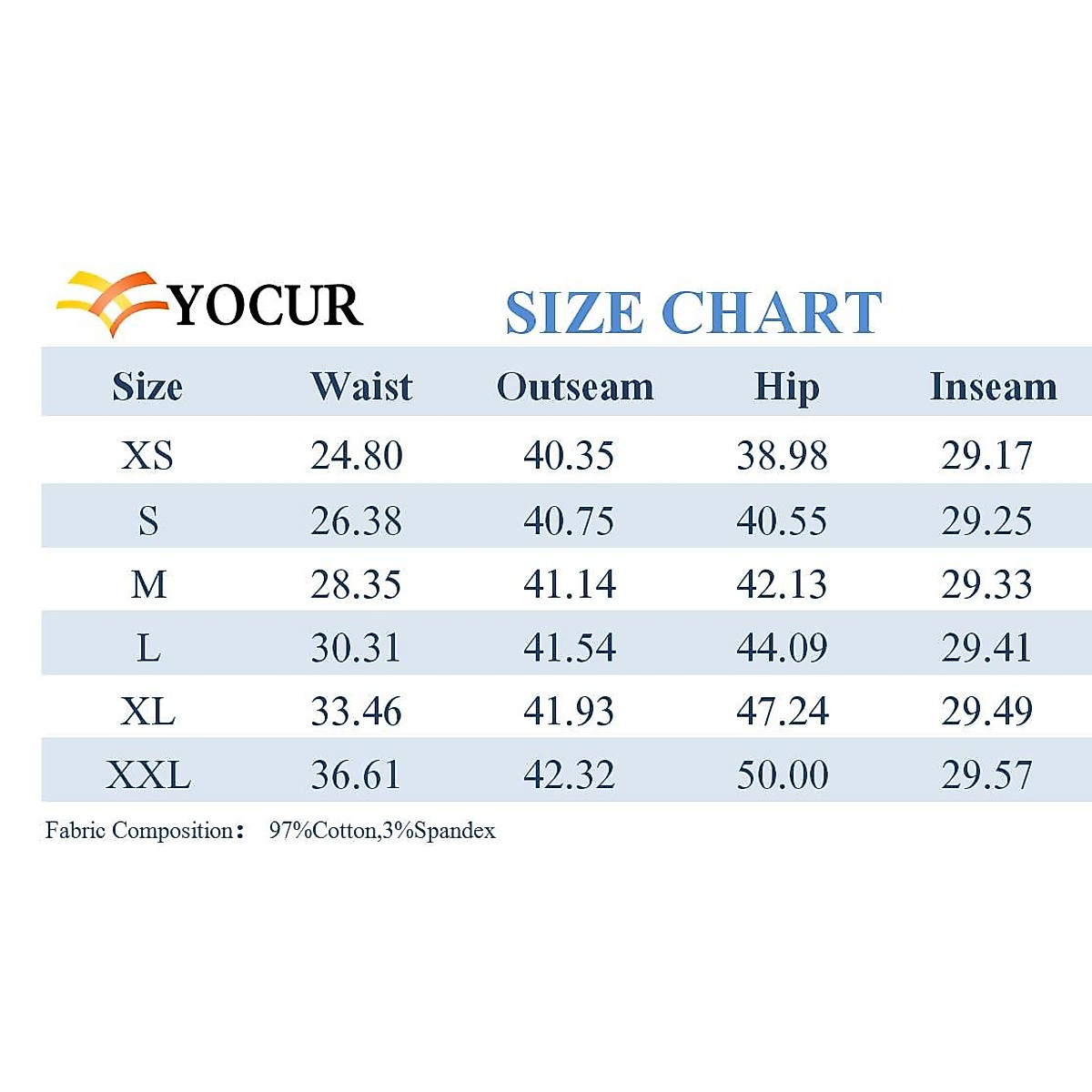 YOCUR Womens Casual Elastic High Waisted Pants Cotton Straight Leg Drawstring Trousers White XL