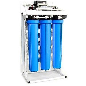 Light Commercial Reverse Osmosis Water Filter System 300 GPD + Booster Pump