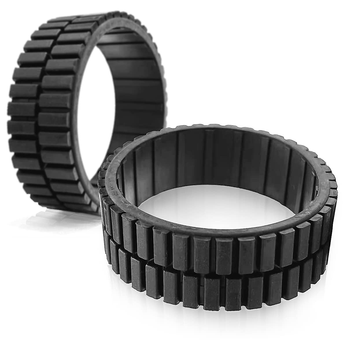9HORN Premium Rubber Replacement Tires for iRobot Braava & Mint Series Robotic Mops - Durable, Enhanced Traction, Easy Installation, Compatible with Select Models