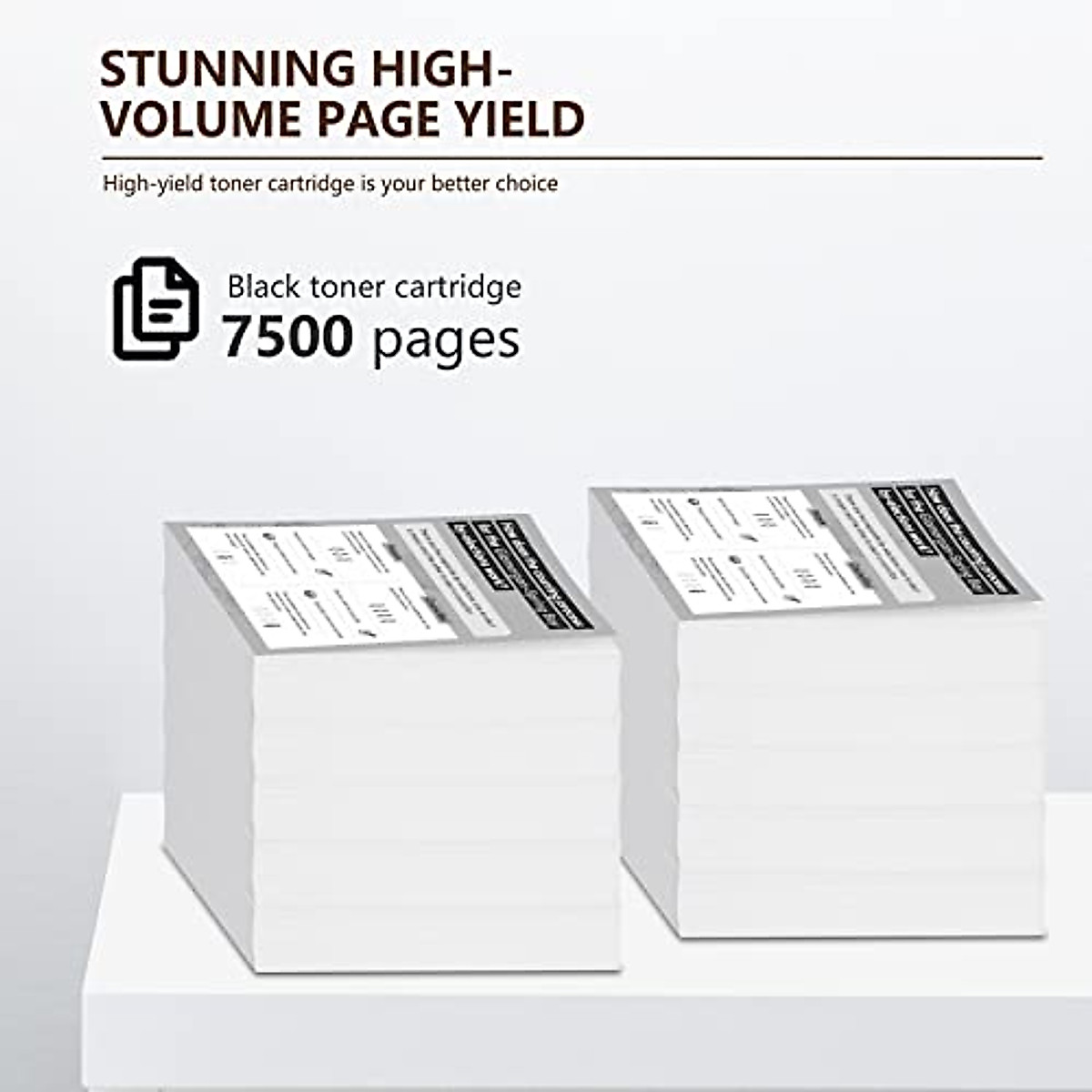 DRAWN C310HA Black High Yield Toner 406475 Compatible C310HA Toner Cartridge Replacement for Ricoh Aficio SP C310 C310A C231SF C232SF C242SF C320DN Printer, C310HA (Up to 7,500 Pages )