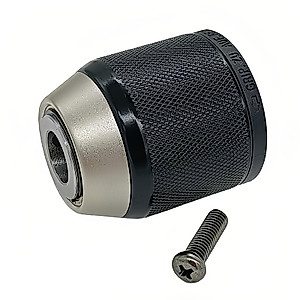 N242399 766015-4 763252-1 763248-2 Chuck Keyless 2-13mm 1/2-20UNF Replacement for DeWALT BOSCH MAKITA HITACHI Ryobi BIT