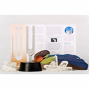 CHAKRA BALANCING with SOUND Multiple Octave Ohm Tuning Fork Set for Energy Practitioners & Sound Therapy (272.2 + 544.4 + 1088.8 hz)