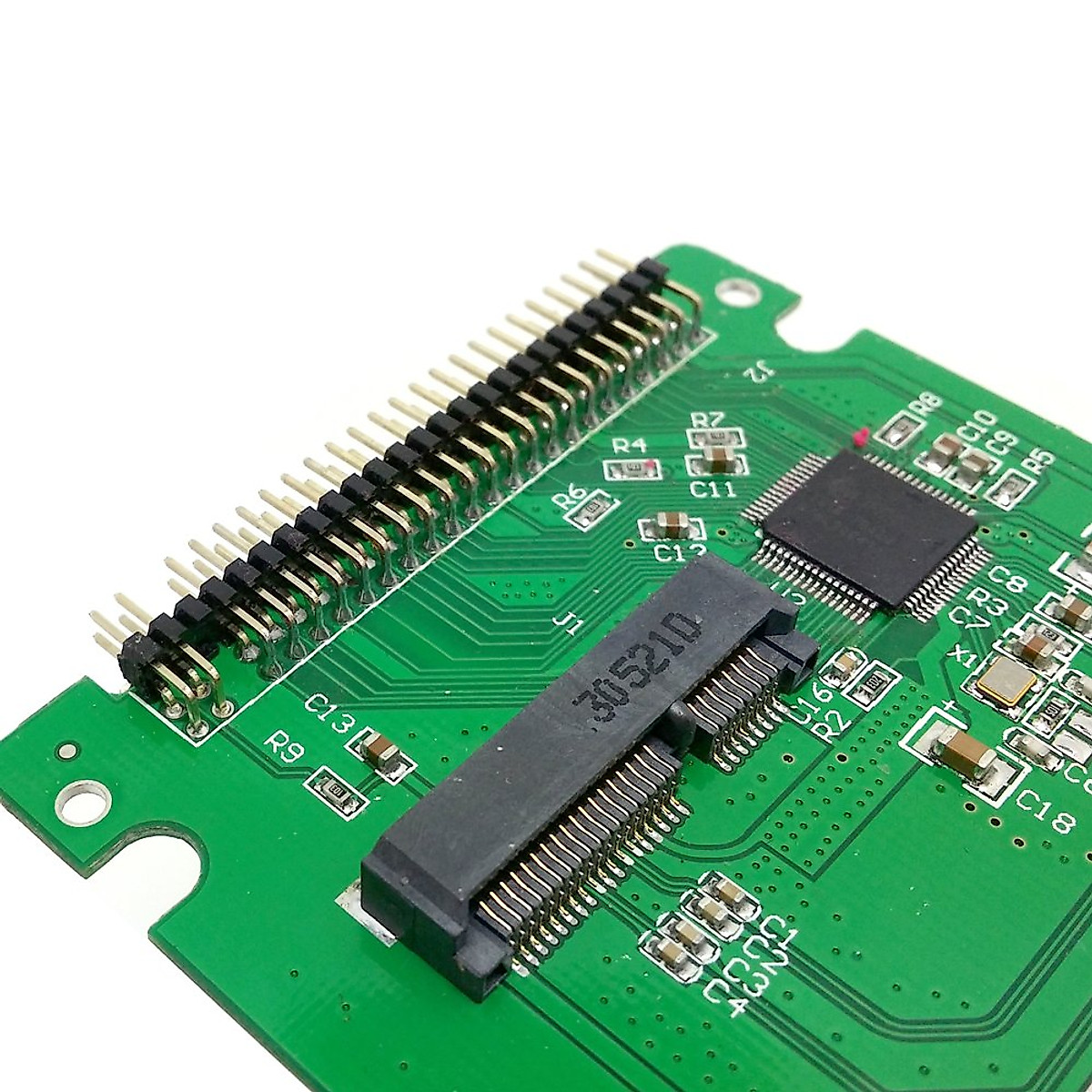 ChenYang mSATA Mini SATA SSD to IDE 44Pin 2.5 inch Hard Disk Case Enclosure Box White for Notebook Laptop