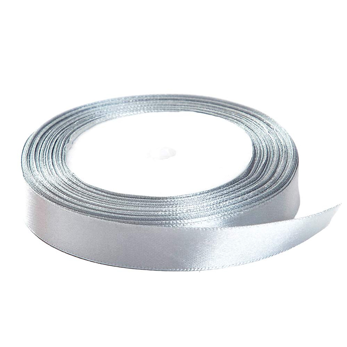 Aokbean 50pcs Skeleton Key Bottle Opener Place Card Holder for Weddings Table Name Cards for Guests Souvenirs with French Ribbon (Antique Silver)