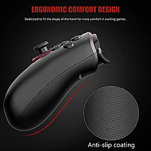 KENNEAS Wireless Pro Controller Compatible with Playstation 4/PS4 Pro/PS4 Slim, Immersive Vibration/6-axis Sensor/Precision Touchpad/600mAh battery/Programmable Back Button, 2023-Newest Gamepad