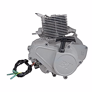 66/80cc BBR Tuning Bullet Train Electric Start Engine Kit - Silver