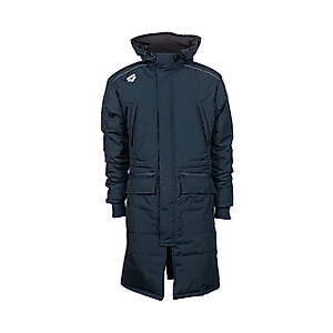 arena Standard Team Unisex Solid Parka, Navy, XX-Small
