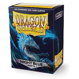 Arcane Tinmen Sleeves: Dragon Shield Matte Night Blue (100)