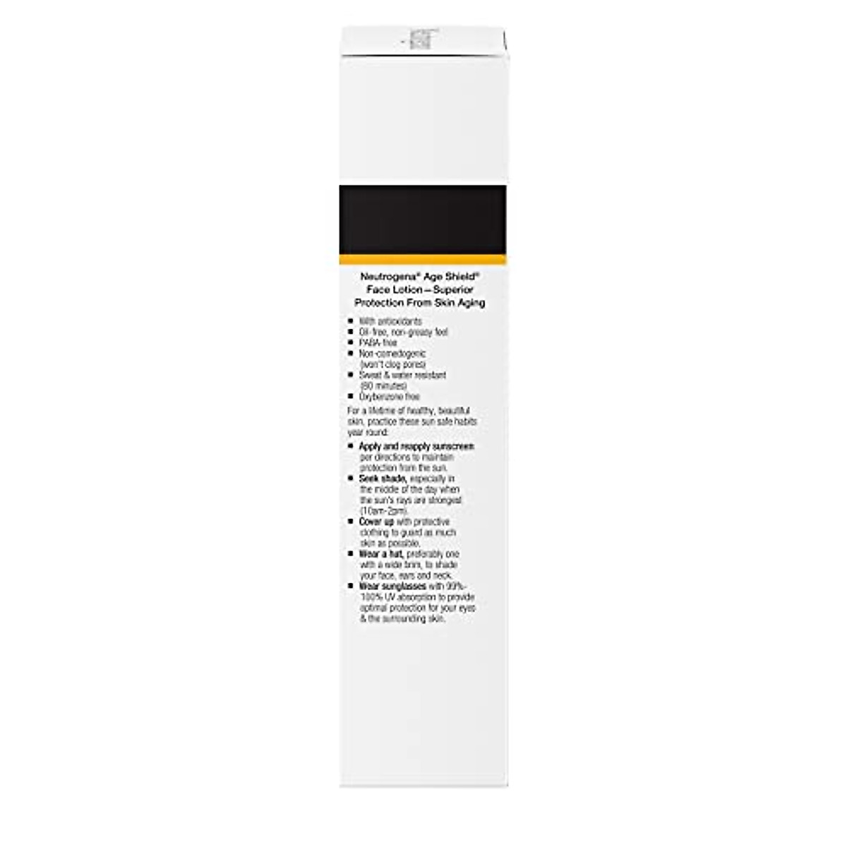 Neutrogena Age Shield Face Oil-Free Sunscreen Lotion with Broad Spectrum SPF 70, Non-Comedogenic Moisturizing Sunscreen to Help Prevent Signs of Aging, PABA-Free, 3 fl. oz (Pack of 3)