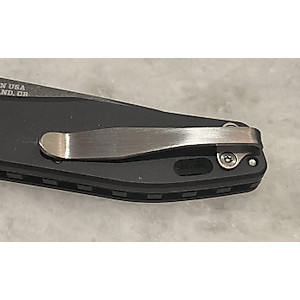 Titanium Deep Pocket Clip W/Stainless Steel Torx Screws For Gerber Fastball 5pcs