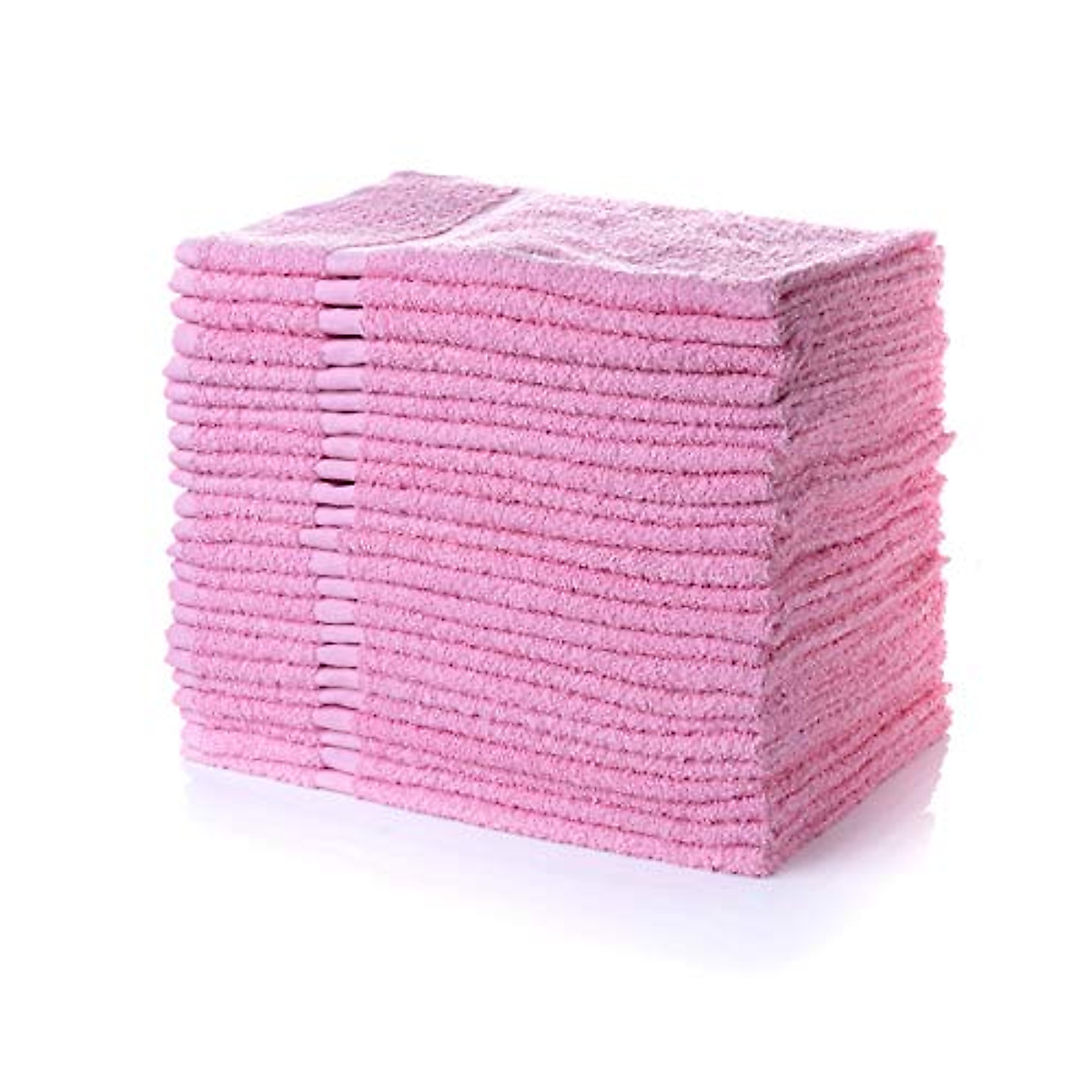 Simpli-Magic Cotton Set, Hand Towels, 16” x 27”, Pinky, Pack of 12