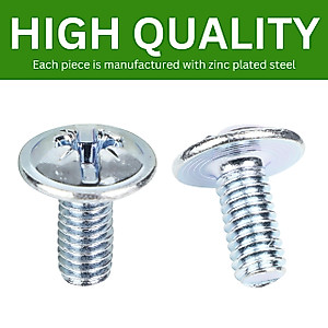 Spare Hardware Parts Desk, Shelf, Drawer, Table, Sideboard, Stand Screw (Replacement for IKEA Part #105021) (Pack of 10)