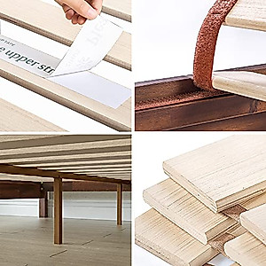 ZINUS Vivek Deluxe Wood Platform Bed Frame with Headboard / Wood Slat Support / No Box Spring Needed / Easy Assembly, Full