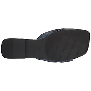 Calvin Klein Women's Marita Sandal, Denim Blue 420, 7