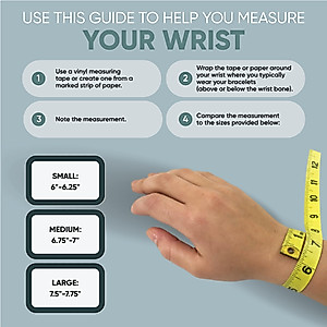 Cherry Tree Collection - Small, Medium, Large Sizes - Gemstone Beaded Bracelets For Women and Men - 4mm Round Beads (Lava, Large)