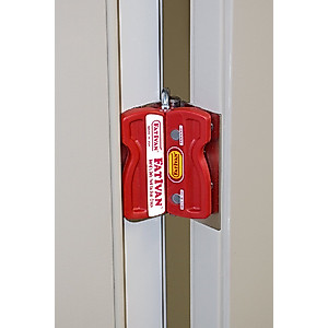 The Original Fat Ivan Fold Up Doorstop Wedge with Magnet Red (Pack of 2)